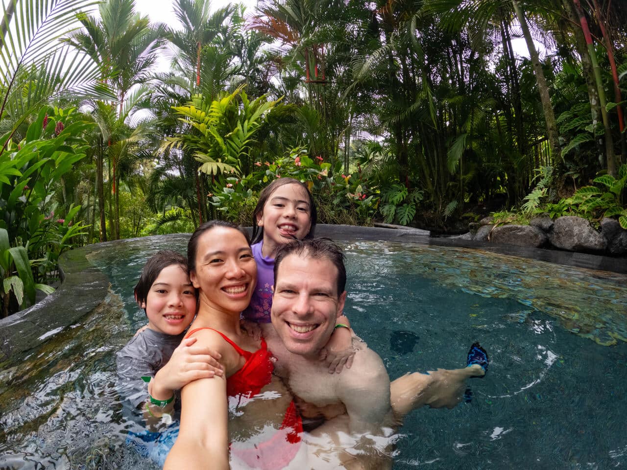 Spend a day at Tabacon Hot Springs with kids - our everywhere view